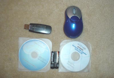 Bluetake BT500 Bluetooth Mouse & BT009X package - Technoyard
