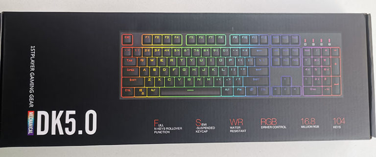 DK5.0 mechanical gaming keyboard From 1st Player - Technoyard